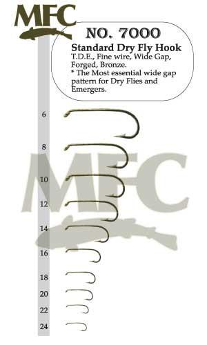 MFC Standard Dry Fly Hook – Snake River Fly